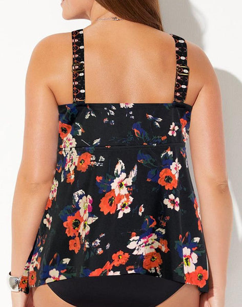 Summervivi-Baybreeze Flowy Tankini Top